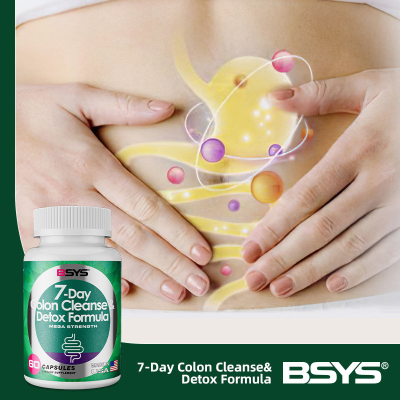 BSYS 7 Day Colon Cleanse & Detox Formula 60's – Opaline Glam Beauty